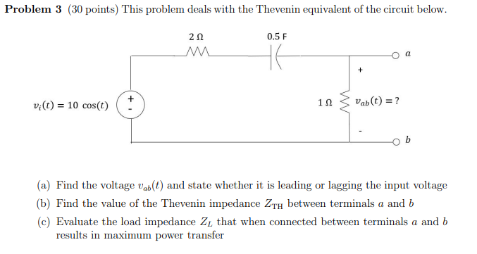 Solved Problem 3 (30 points) This problem deals with the | Chegg.com Solved Problem 3 (30 points) This problem deals with the | Chegg.com