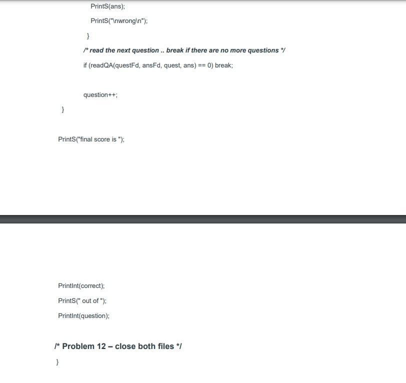 Solved You are being asked to implement a timed quiz which | Chegg.com