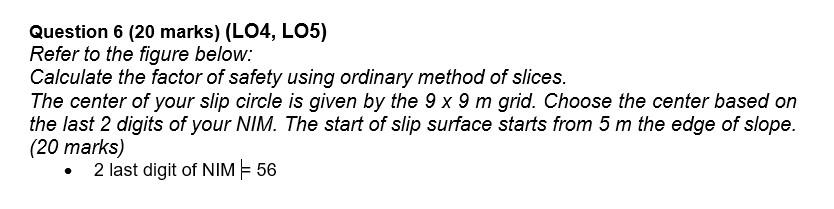 Question 6 (20 marks) (L04, LO5) Refer to the figure | Chegg.com