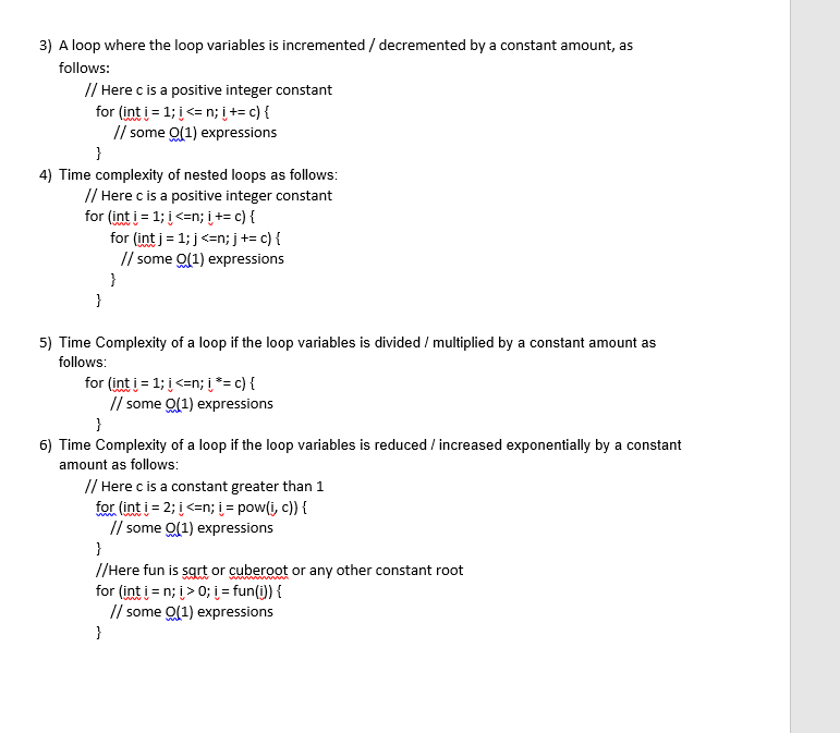 Solved A loop where the loop variables is incremented / | Chegg.com