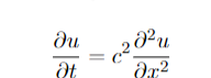 The heat equation The temperature in a body is a | Chegg.com