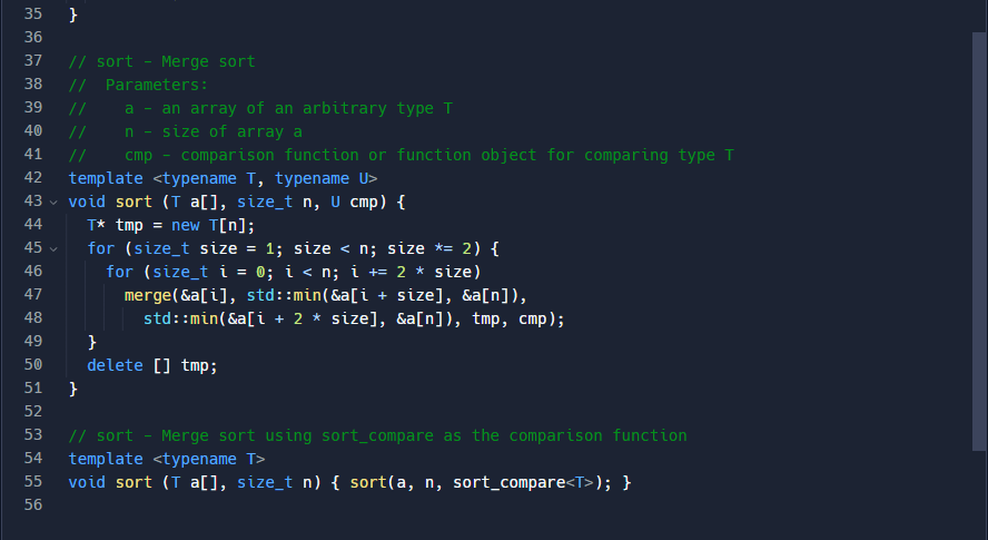 Solved \#pragma once For each of the algorithms below, | Chegg.com