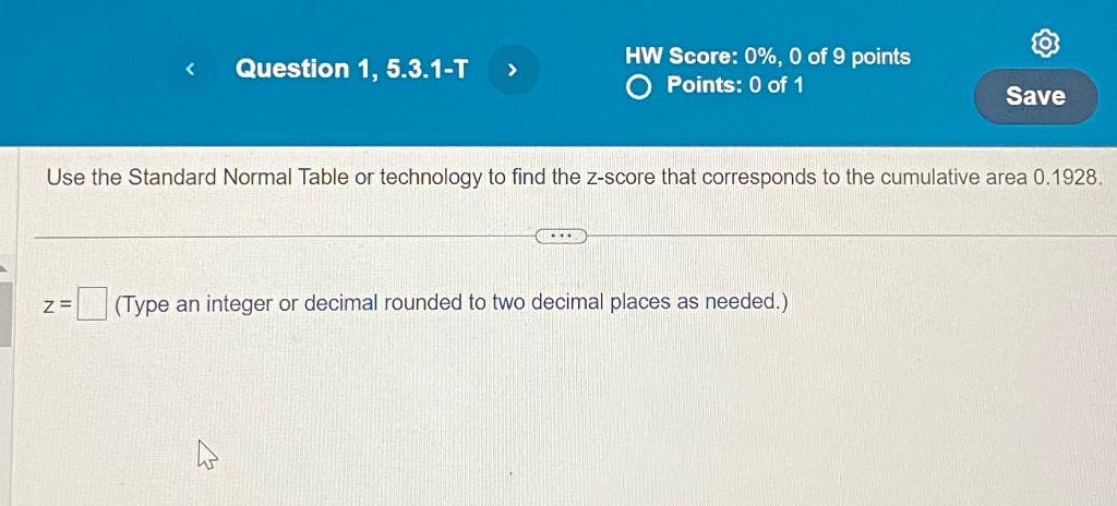 Solved Use the Standard Normal Table or technology to find | Chegg.com