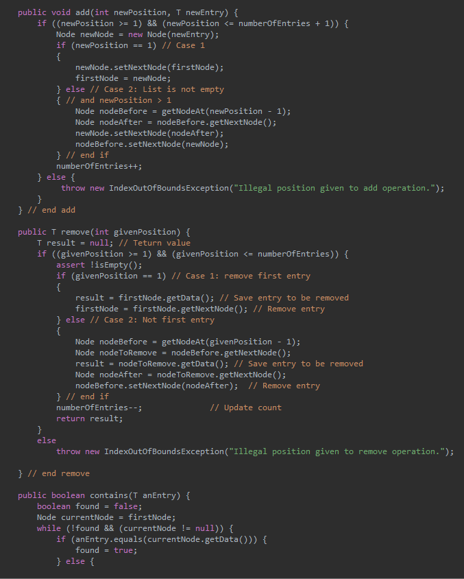 Solved import java.util.Arrays; /** A class that implements | Chegg.com