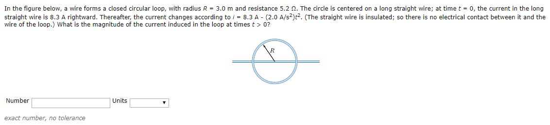 Solved In the figure below, a wire forms a closed circular | Chegg.com