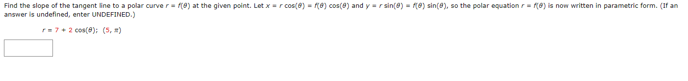Solved answer is undefined, enter UNDEFINED.) | Chegg.com