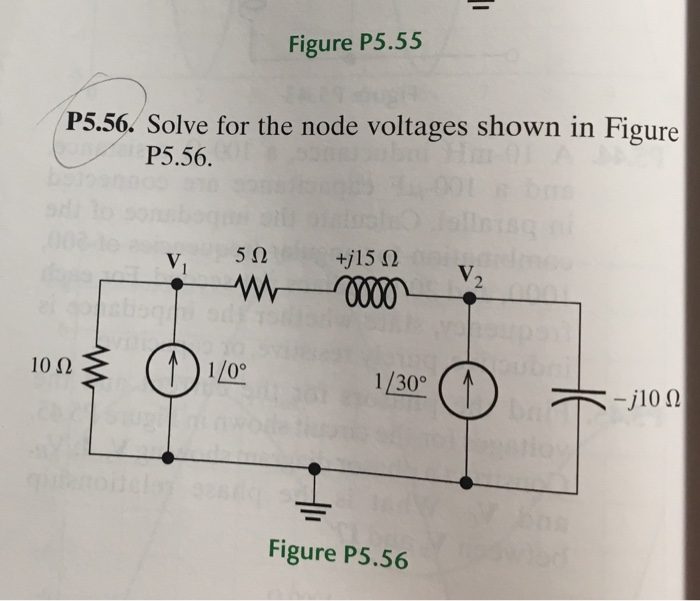 Solved Figure P5.55 P5.56. Solve for the node voltages shown | Chegg.com Solved Figure P5.55 P5.56. Solve for the node voltages shown | Chegg.com