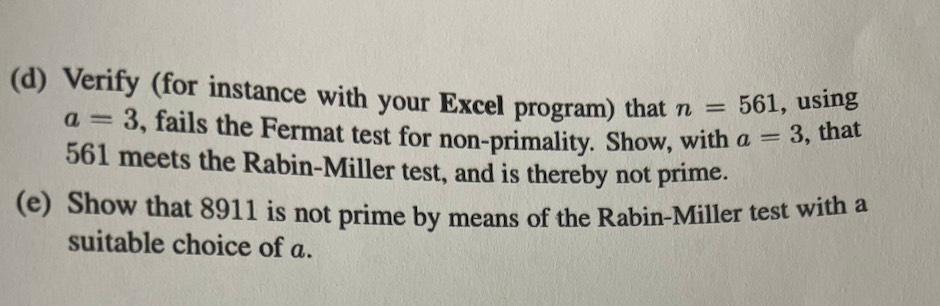Solved We know that if n is a positive integer and if we can | Chegg.com