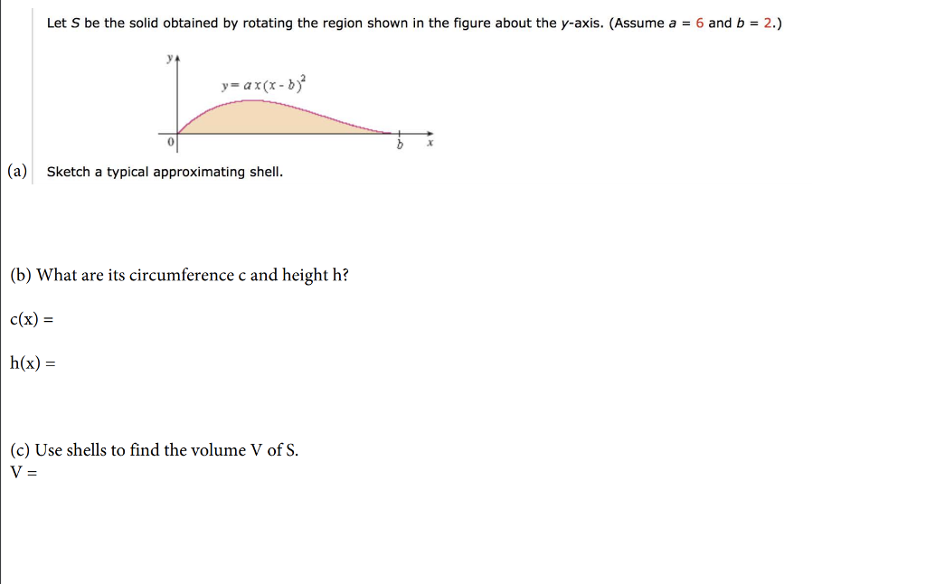 Solved Let S be the solid obtained by rotating the region | Chegg.com