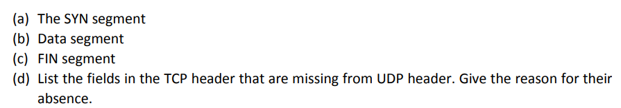 Solved 11. In a TCP connection the initial sequence number | Chegg.com