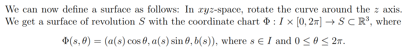 Solved We can now define a surface as follows: In xyz-space, | Chegg.com