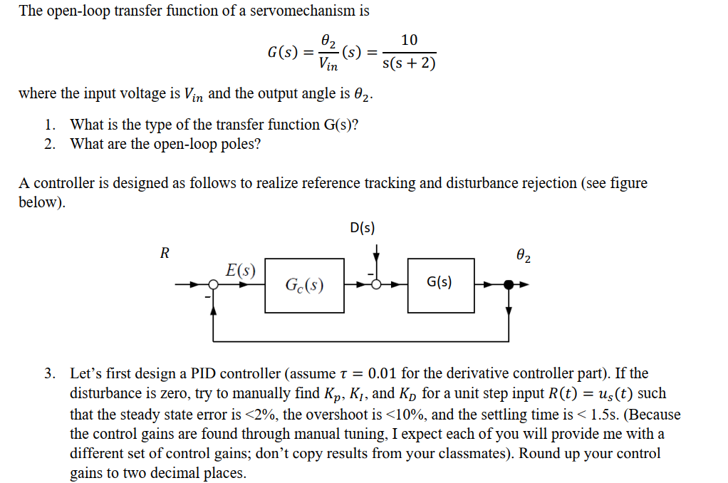 Solved What is ﻿the type of ﻿the transfer function | Chegg.com