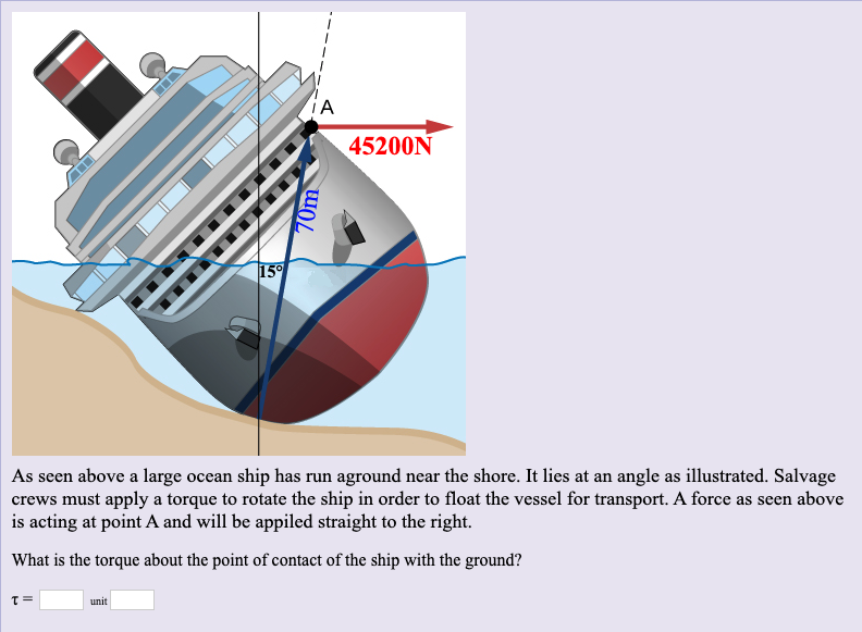 Solved Calculate the torque given a lever arm (aka moment | Chegg.com