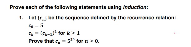 Solved Prove each of the following statements using | Chegg.com