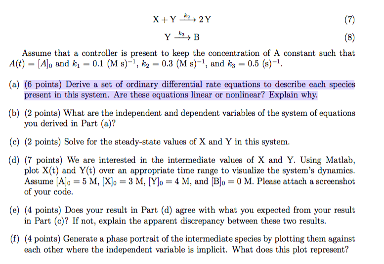 Systems with multiple reactions can often display | Chegg.com