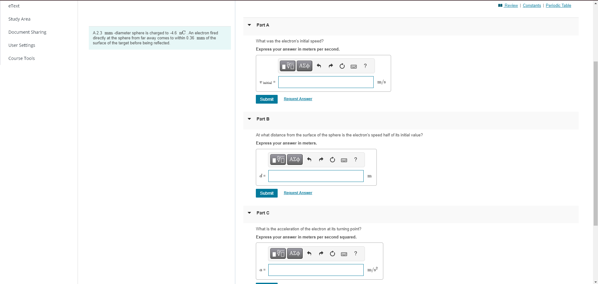 Solved Review | ﻿Constants | ﻿Periodic TablePart AWhat was | Chegg.com