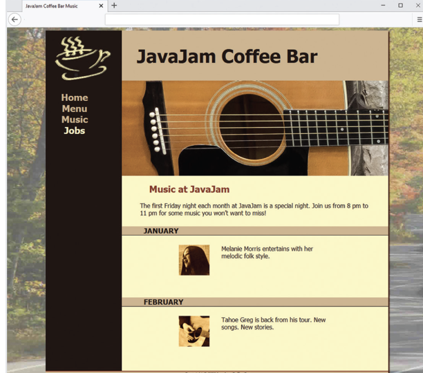Solved Follow the Winding Road to JavaJam We're a little out | Chegg.com