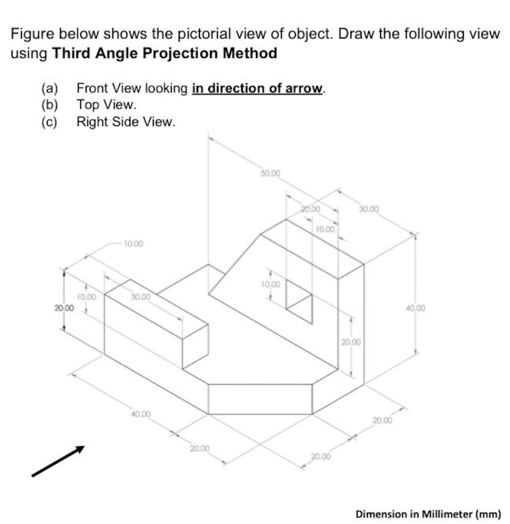 Solved To Answer Exercise 03: 1. Fix your A3 paper in your | Chegg.com
