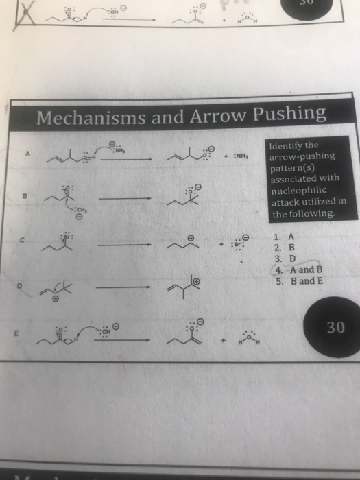 Solved Mechanisms and Arrow Pushing Identify the | Chegg.com