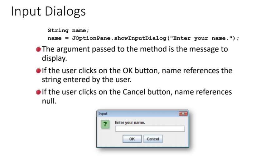 Solved Dialog Boxes A Dialog Box Is A Small Graphical Window 