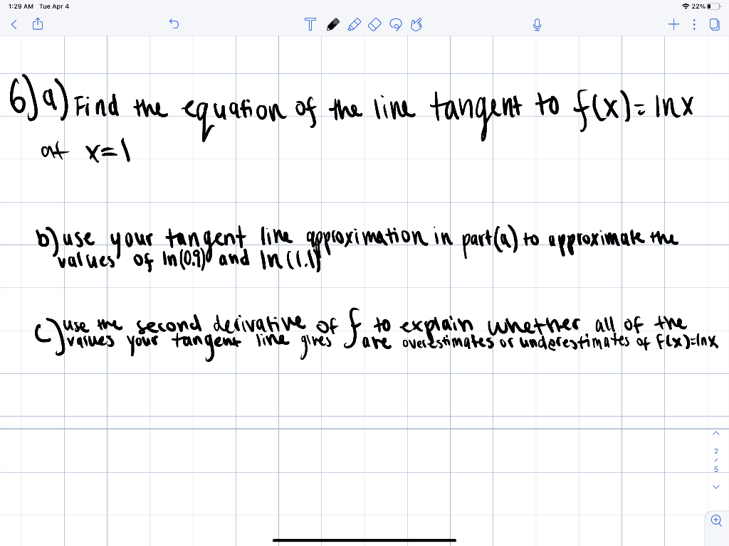 Solved 6 9 Find The Equation Of The Line Tangent To