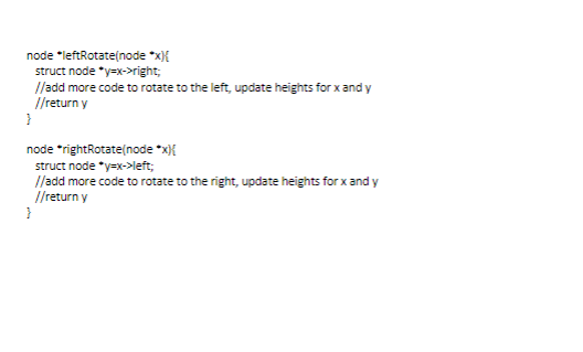 Solved AVL Group assignment Populate a tree via a text file | Chegg.com