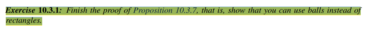 Solved Exercise 10.3.1: Finish the proof of Proposition | Chegg.com