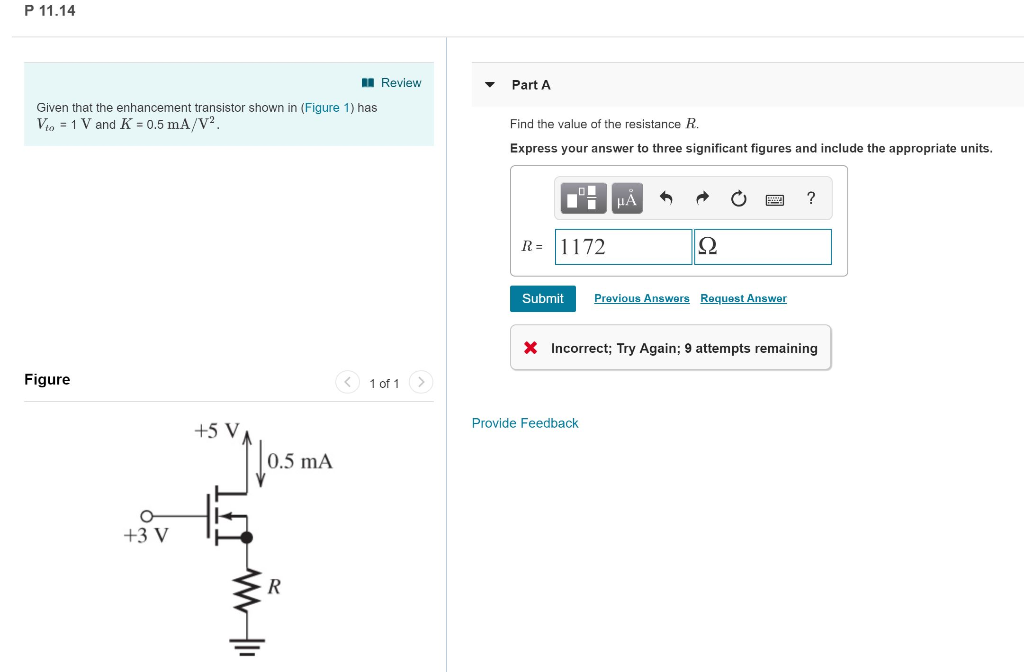 Solved P 11.14 Review PartA Given that the enhancement | Chegg.com Solved P 11.14 Review PartA Given that the enhancement | Chegg.com