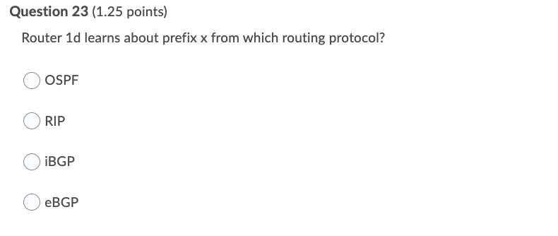 Solved Consider the network shown below. Suppose AS3 and AS2 | Chegg.com