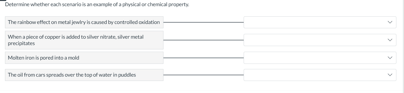 Solved Determine whether each scenario is an example of a | Chegg.com