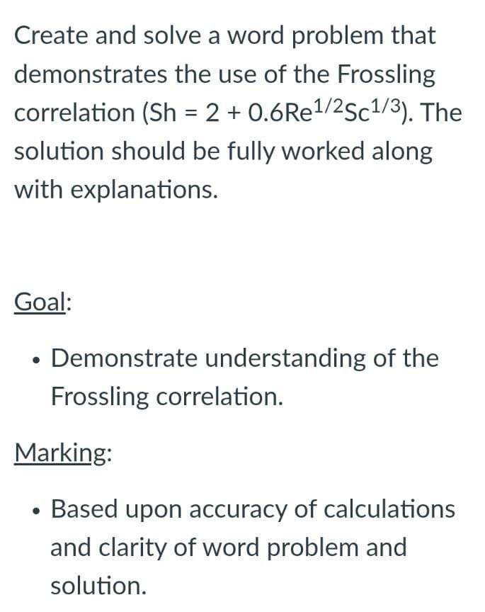 Solved Create and solve a word problem that demonstrates the | Chegg.com