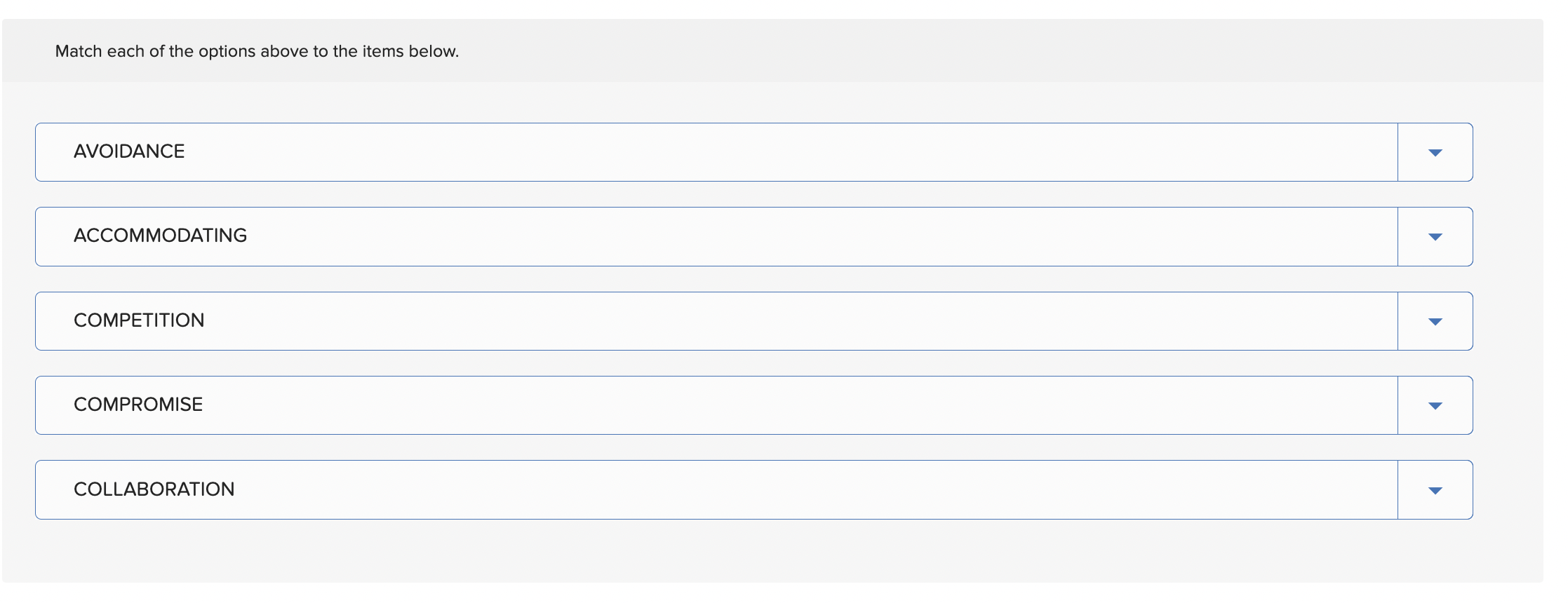 Match the following statements with the corresponding | Chegg.com