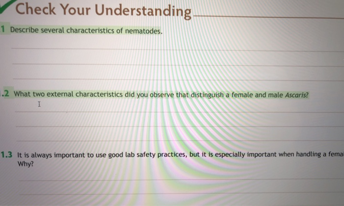 Solved Check Your Understanding 1 Describe several | Chegg.com