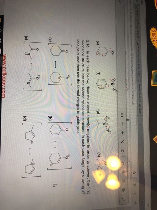 Solved SUPER! n each case below draw th 2.16 In each case | Chegg.com