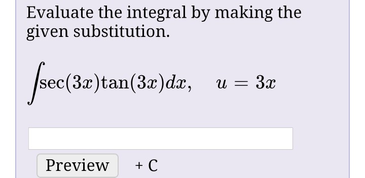Solved Evaluate the integral by making the given | Chegg.com