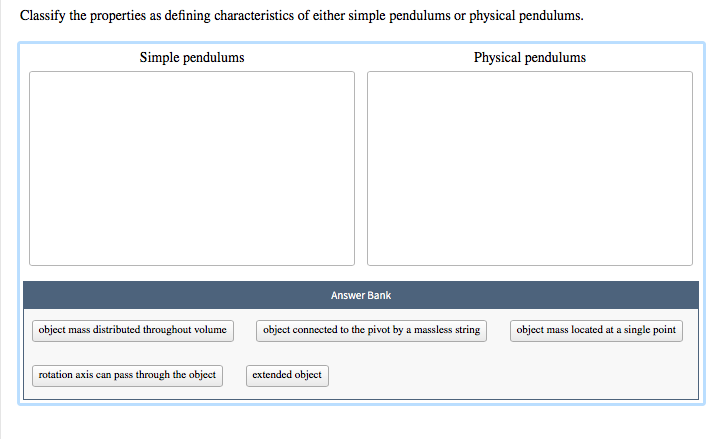 Solved Classify the properties as defining characteristics | Chegg.com