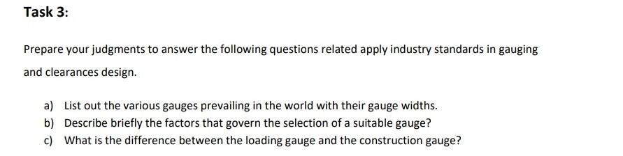 Solved Prepare your judgments to answer the following | Chegg.com