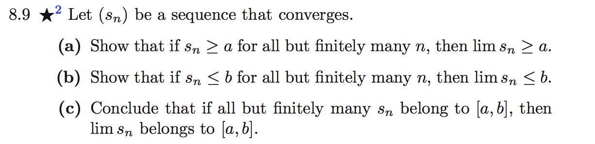 Solved (3) We say that a subset S of R is closed if whenever | Chegg.com
