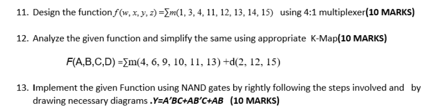 Solved 11. Design the function | Chegg.com