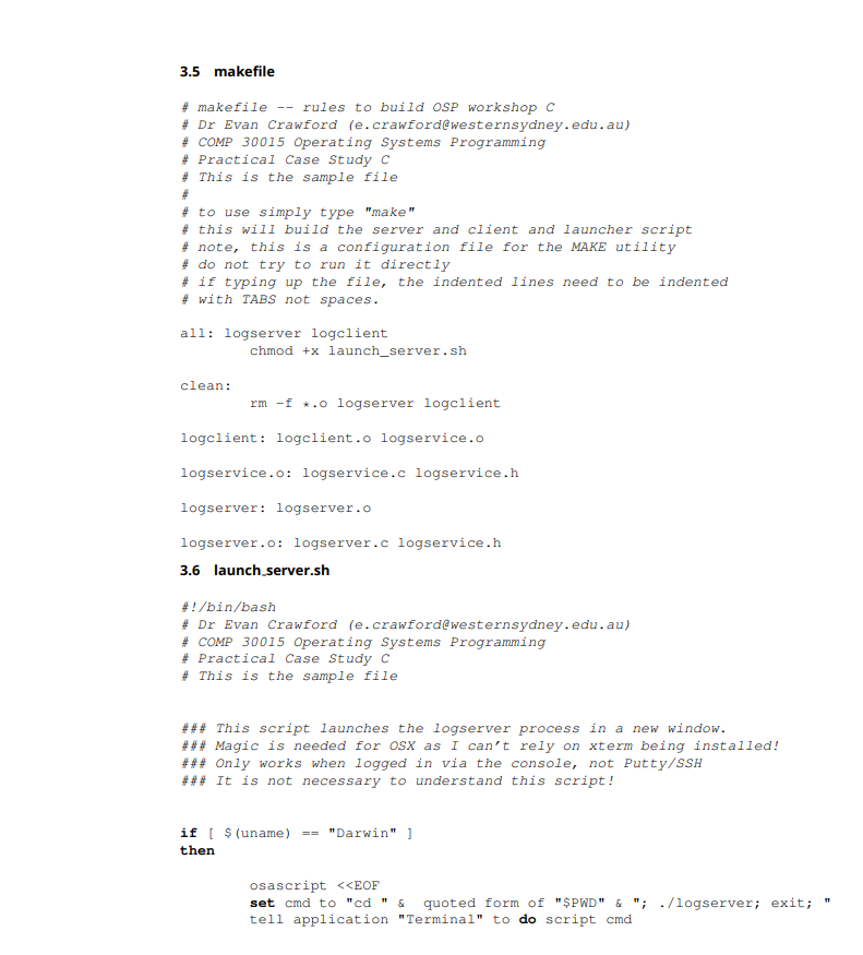 Solved How are you supposed to create this message-logging | Chegg.com