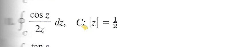 Solved CONTOUR INTEGRATION Cauchy's integral formula (and | Chegg.com