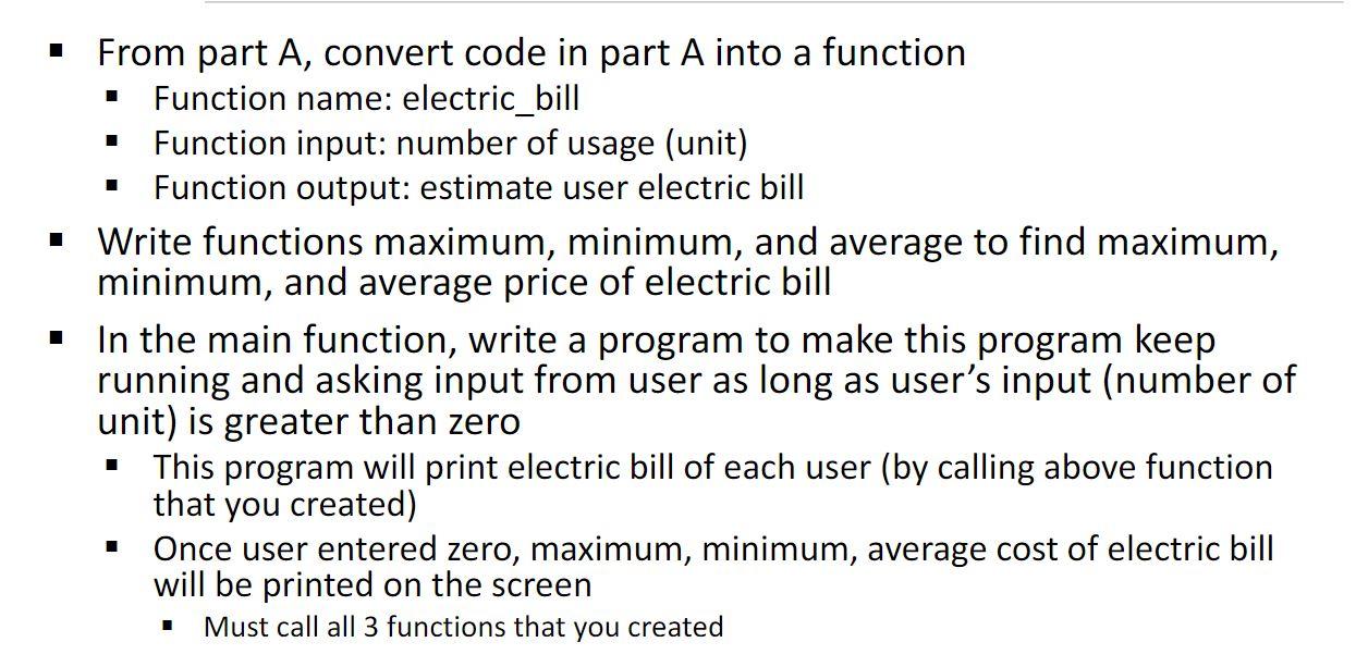 Solved - From part A, convert code in part A into a function | Chegg.com