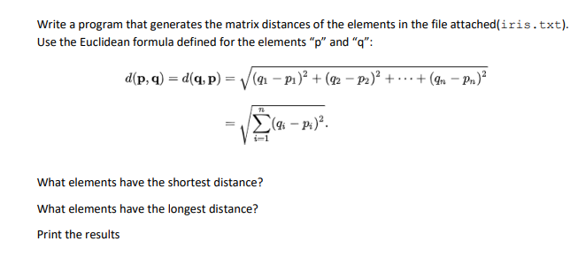 Solved I need help to code java that includes distance | Chegg.com