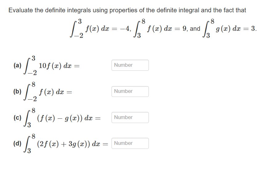 Solved Evaluate the definite integrals using properties of | Chegg.com