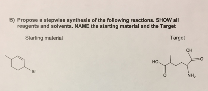 Solved Propose a stepwise synthesis of the following | Chegg.com