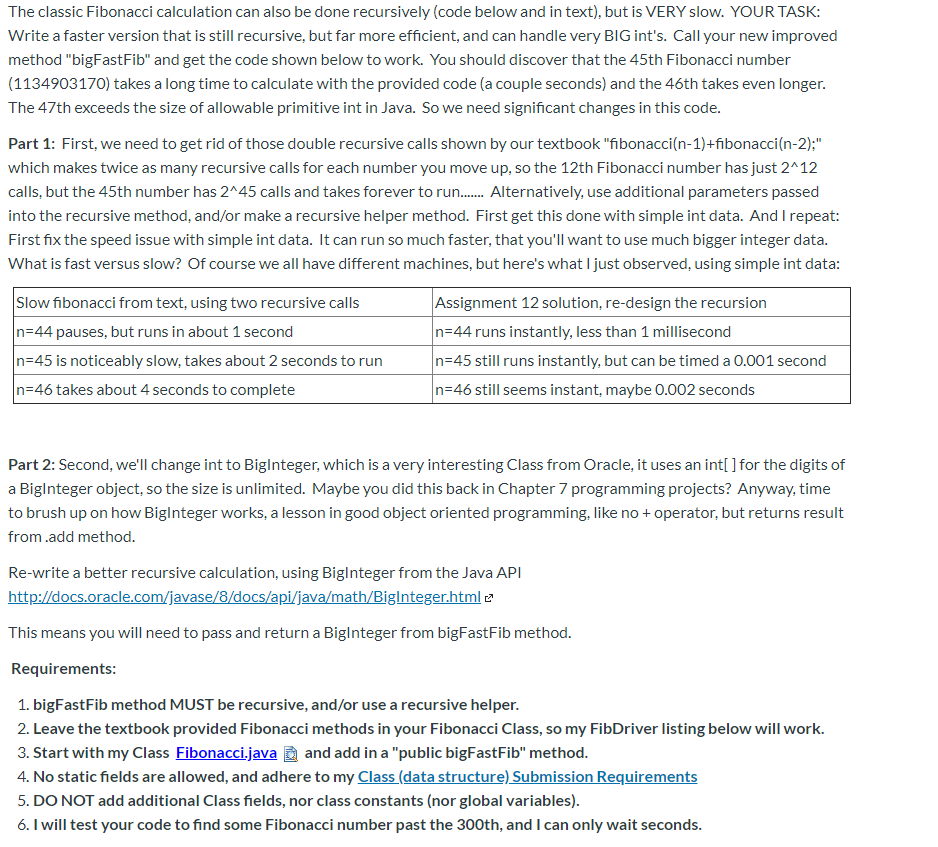 Solved JAVA PROGRAMMING fibonacci.java import | Chegg.com