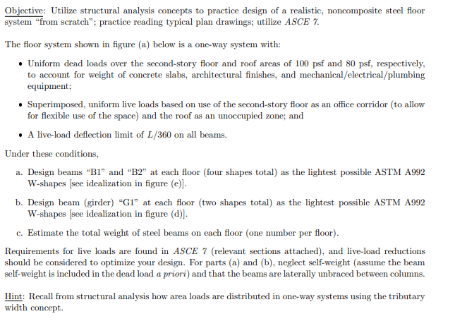 Objective: Utilize structural analysis concepts to | Chegg.com