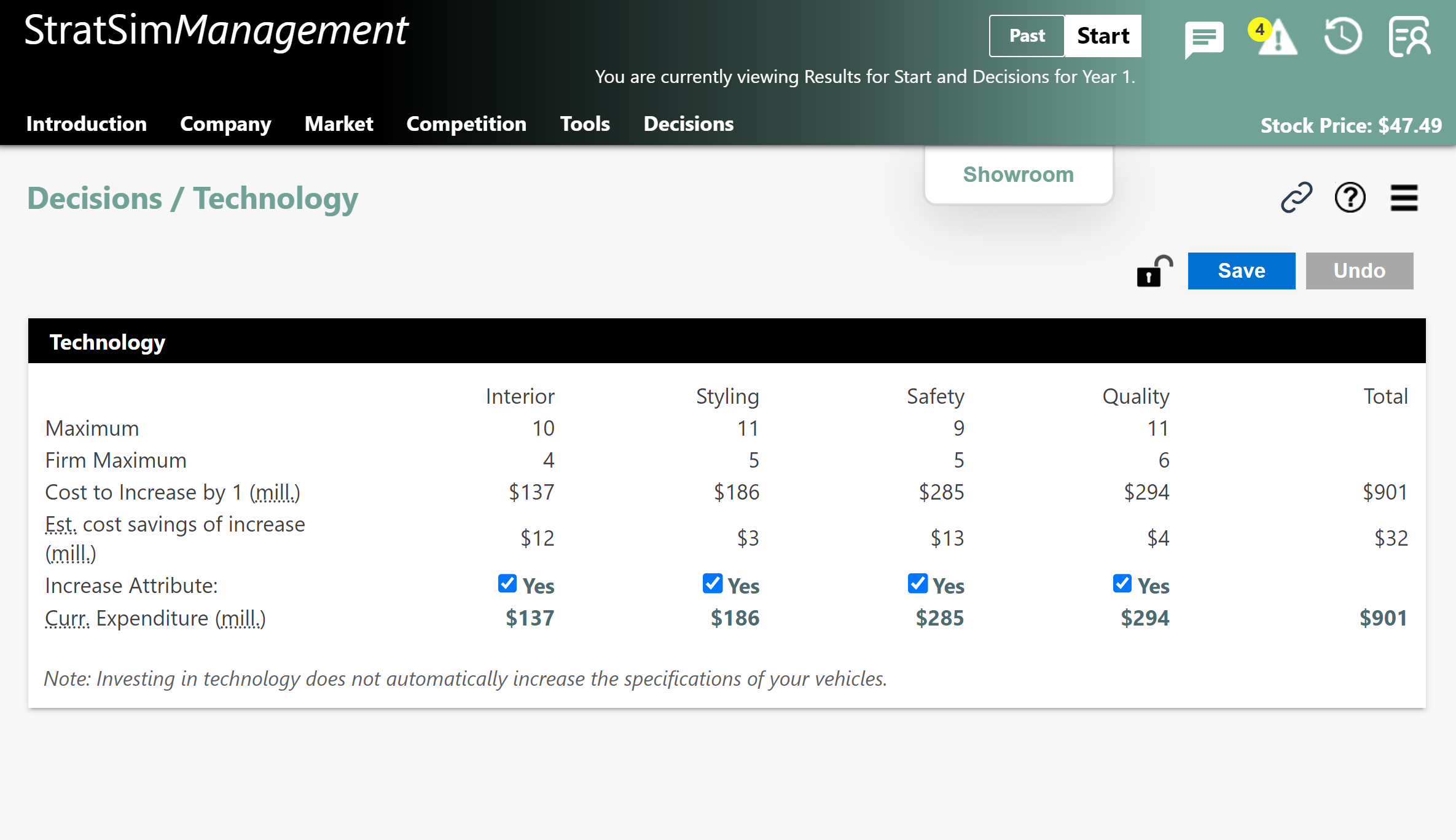Select the checkbox on the line "Increase Attribute" | Chegg.com