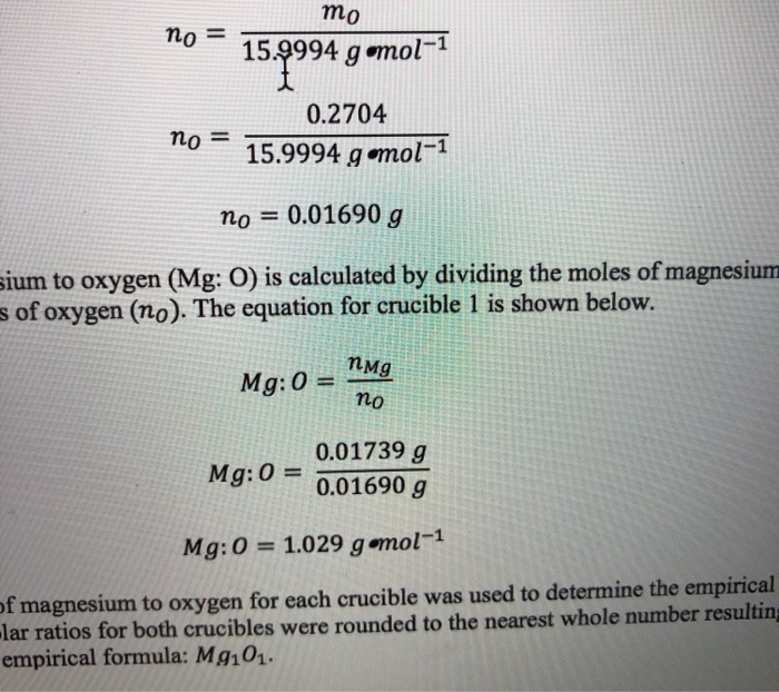 Solved 1) Show how magnesium nitride is converted to | Chegg.com