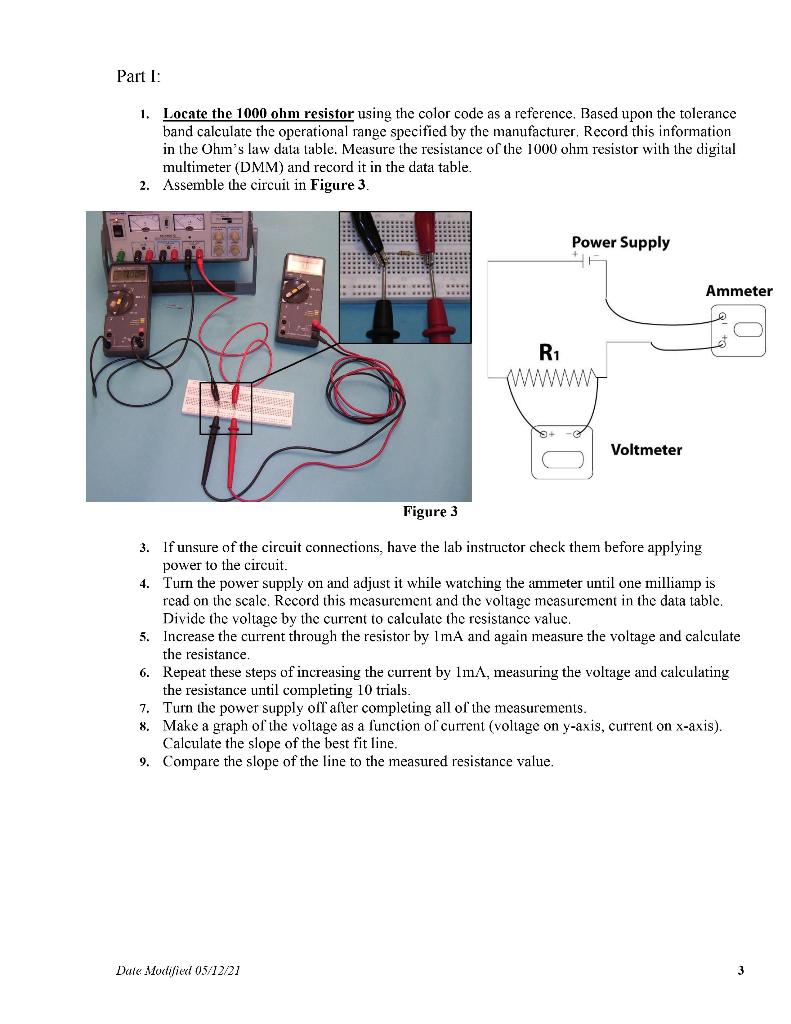 Solved E4a: Simple D.C. Circuits Introduction: An oft | Chegg.com